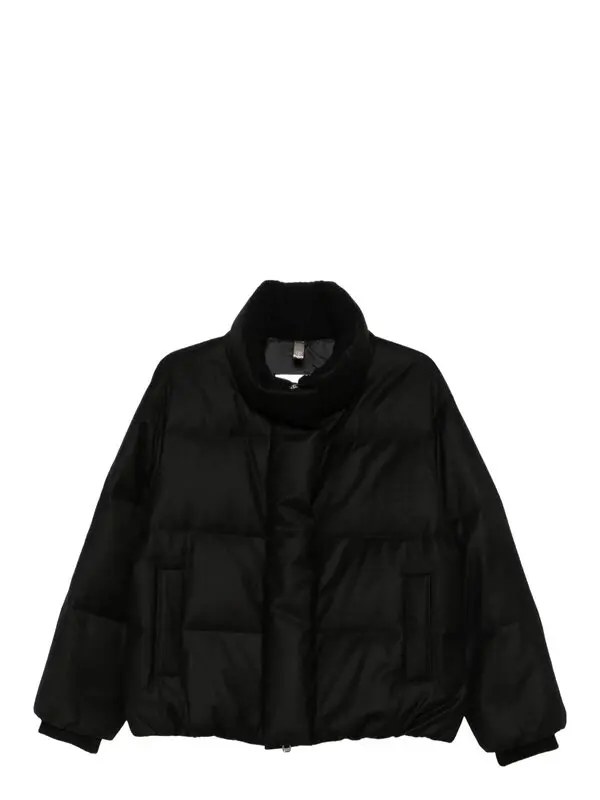 DUNO Quilted Down Jacket - Black