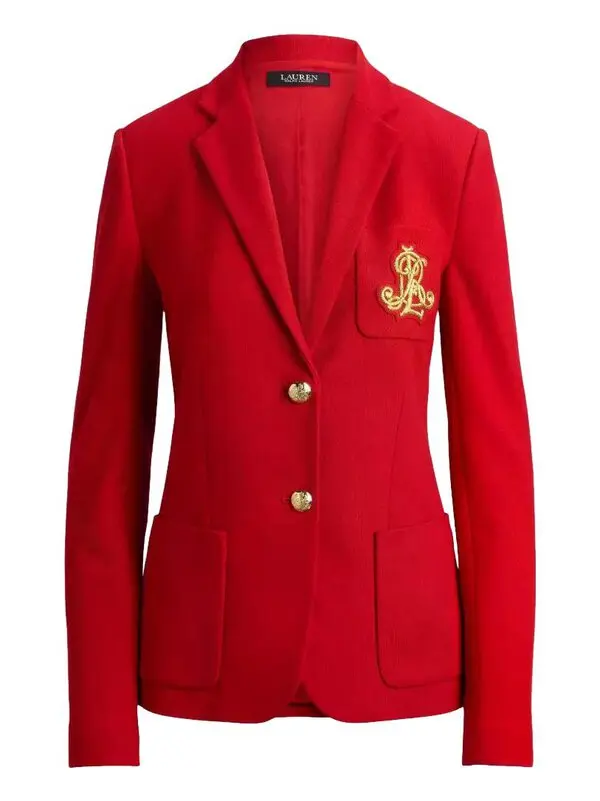 Ralph Lauren Anfisa Logo-patch Blazer - Red