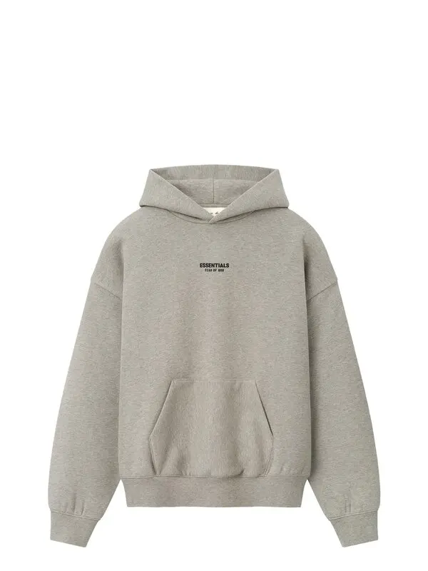 Fear Of God Classic Hoodie 'warm Heather - Grey