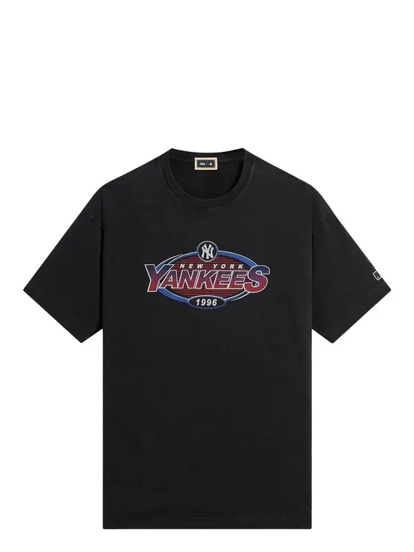 Kith For The New York Yankees Retro Vintage Tee - Black