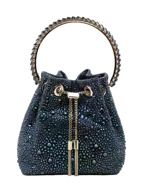 JIMMY CHOO Bon Bon Bucket Bag - Blue