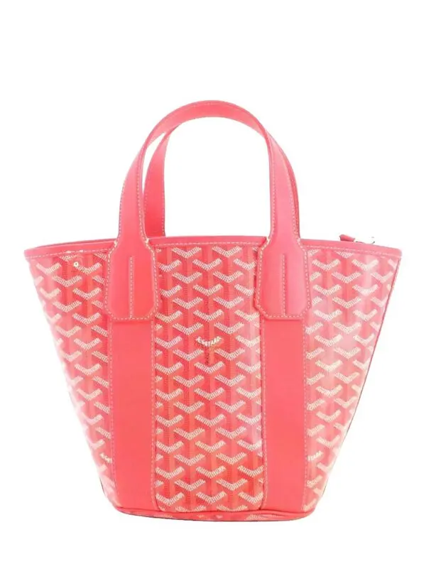 Goyard Belharra Coated Canvas Pm Tote Bag - Red