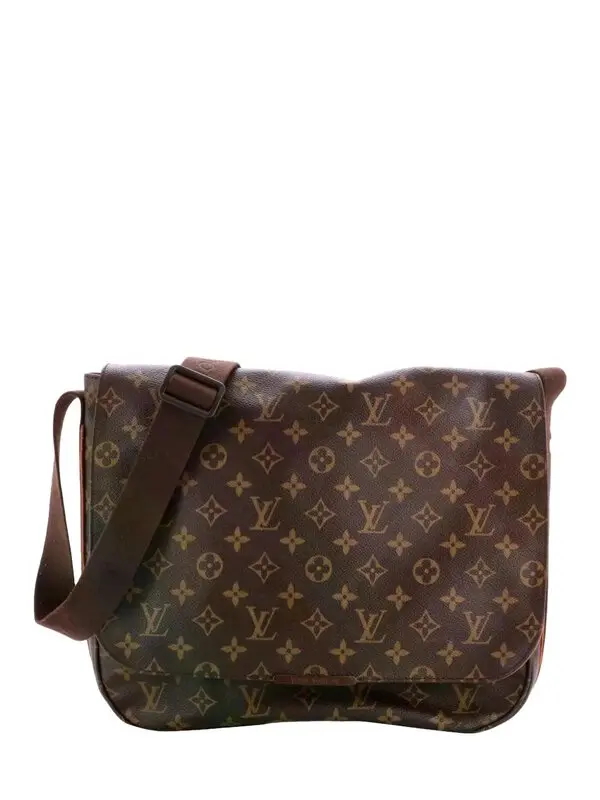 LOUIS VUITTON Beaubourg Messenger Bag Monogram Canvas Mm Crossbody Bag - Brown