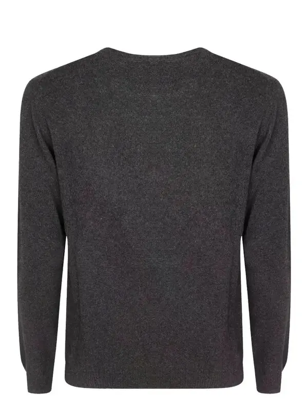 DANIELE FIESOLI Crew-neck Knitted Sweater - Grey