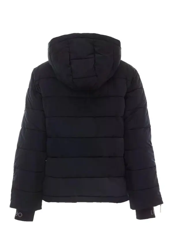 Liu Jo Quilted Hooded Jacket - Black
