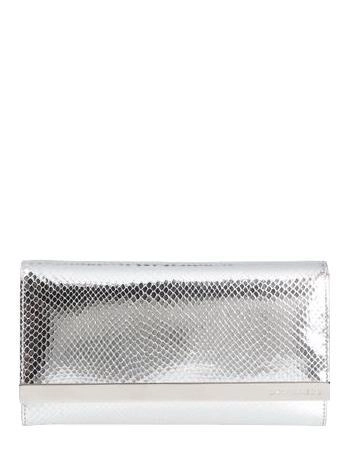 Dsquared2 Clutch Leather - Silver
