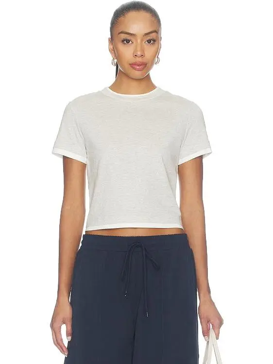 Good American The Layered Tee - Grey
