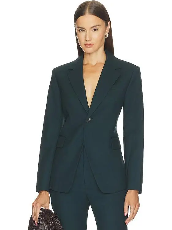 A.L.C. Elza Jacket In Green - Botanic