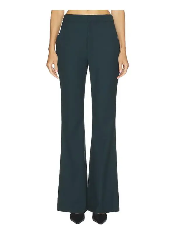 A.L.C. Sophie Pant In Green - Botanic