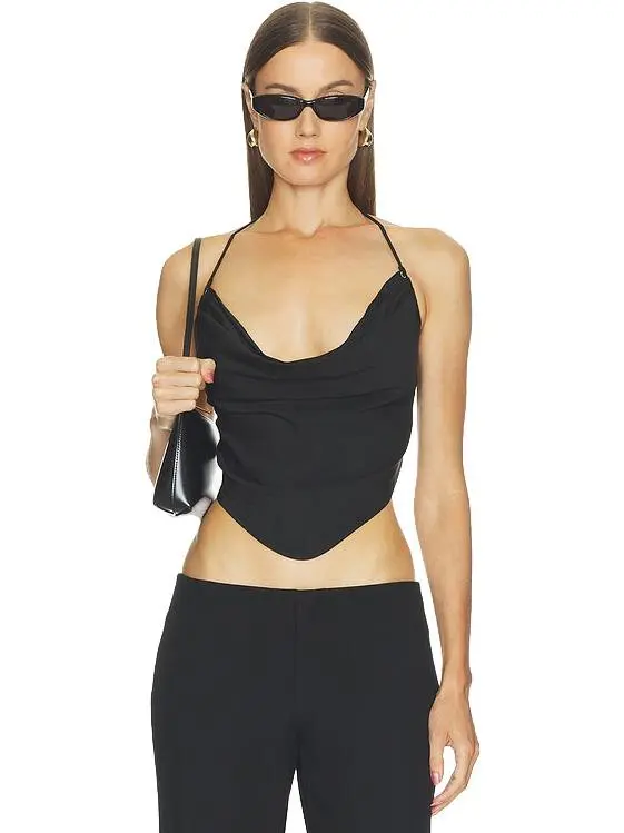 GUIZIO Joleen Top - Black