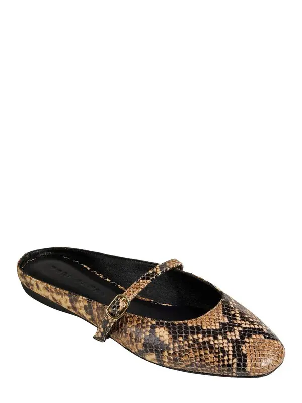 Yosi Samra Lily Flat Mule - Chocolate