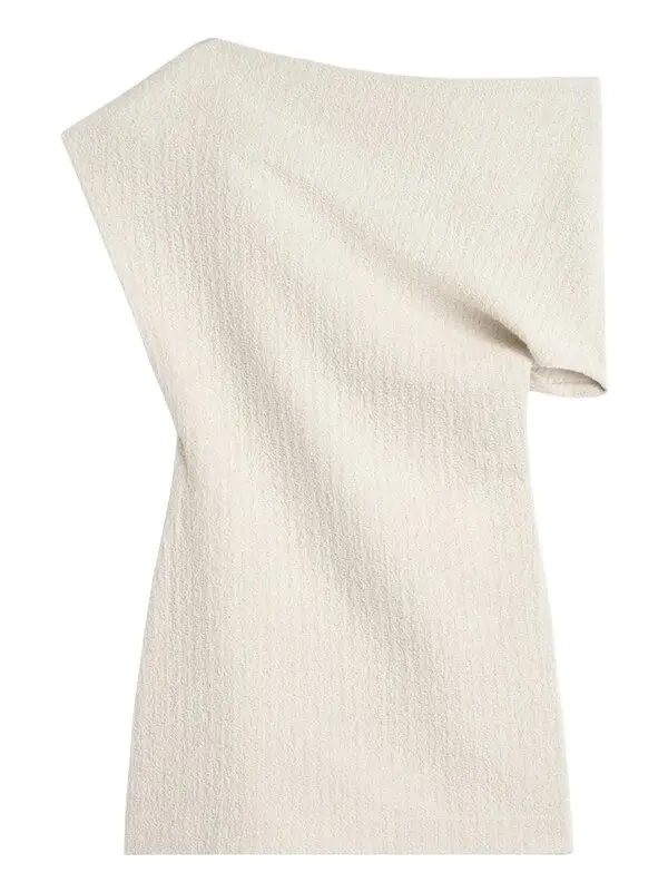 TOTEME One Shoulder Top - Ecru