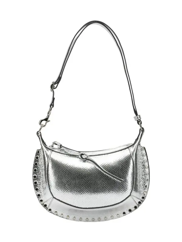 Isabel Marant Étoile Oskan Moon Shoulder Bag - Silver