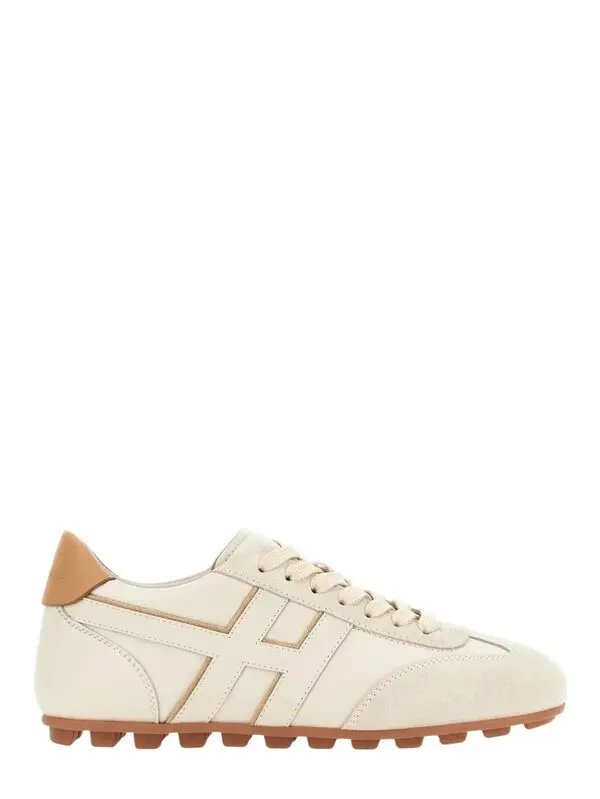 Hogan H-logo Sneakers - Ivory