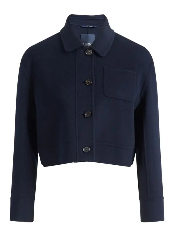 Max Mara Smmgiglio Button-up Jacket - Camel