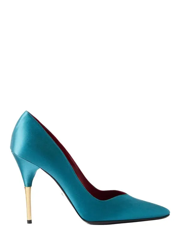 Valentino Garavani Nigme 105 Stiletto Pumps - Teal
