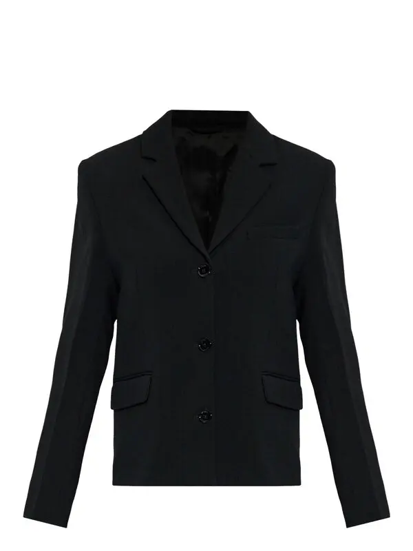TOTEME Short Stretched Blazer - Black