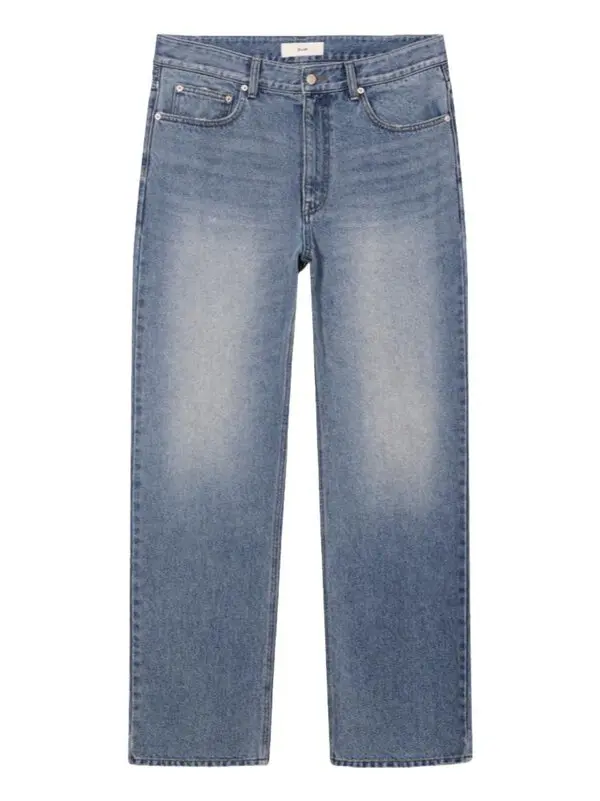 DUNST Loose Straight-leg Jeans - Light Blue