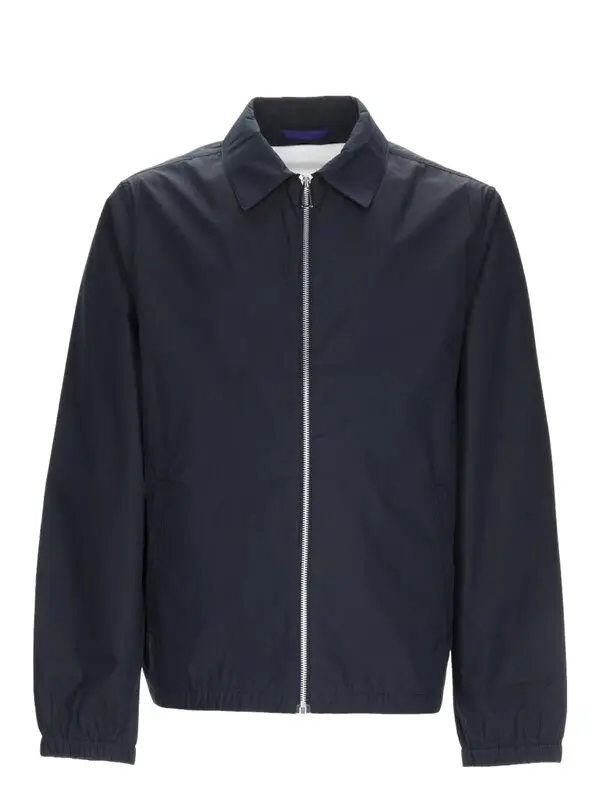 Paul Smith Zip-up Harrington Jacket - Blue