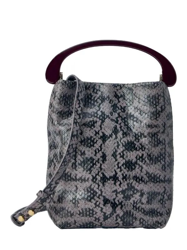 Dries Van Noten Micro Leather Bag - Black