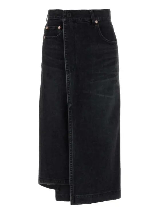 Sacai Denim Skirt - No