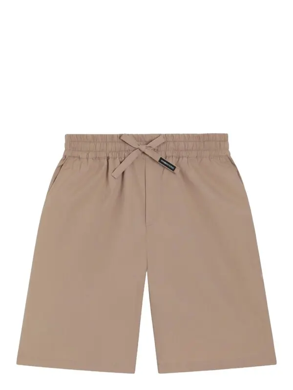 Dolce & Gabbana Logo-patch Short - Beige