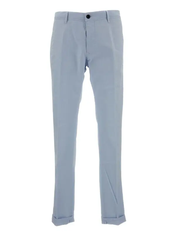 Incotex Straight-leg Casual Trousers - Blue