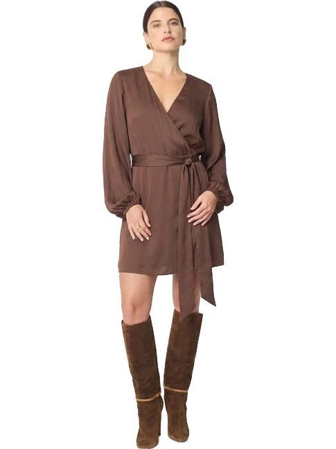 GILNER FARRAR Flora Dress - Brown