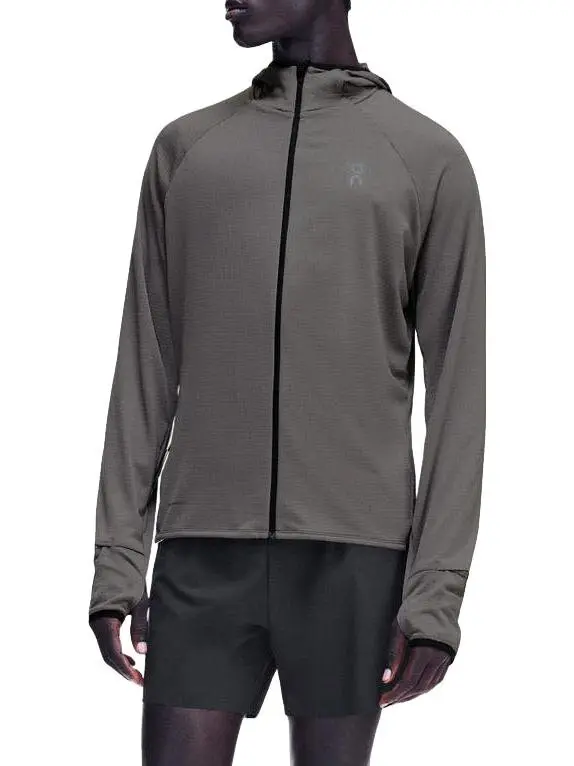 On Climate Performance Full Zip Hoodie - Ember