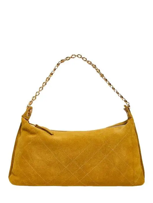 Mango Borja Shoulder Bag - Medium Brown