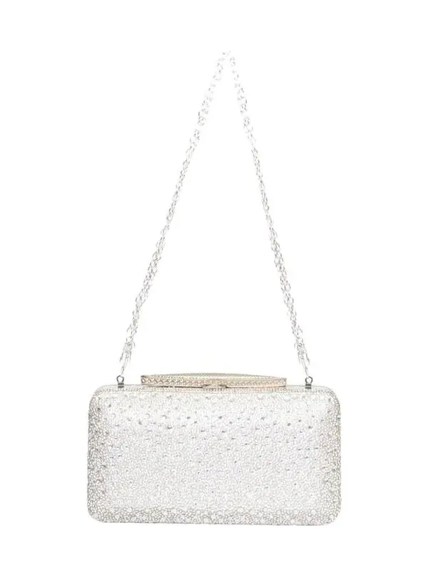 LAUREN LORRAINE Lizo Clutch - Silver