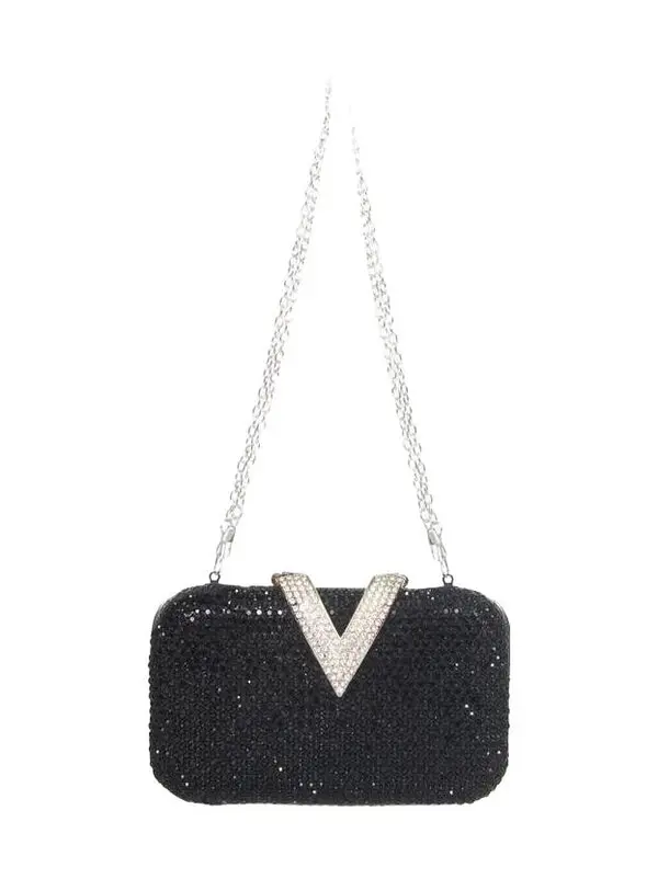LAUREN LORRAINE Viki Clutch - Black