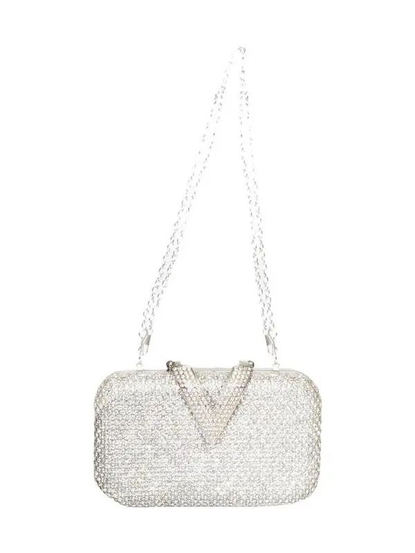 LAUREN LORRAINE Viki Clutch - Silver