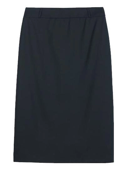Gobi Cashmere Cashmere Tailored Skirt - Black