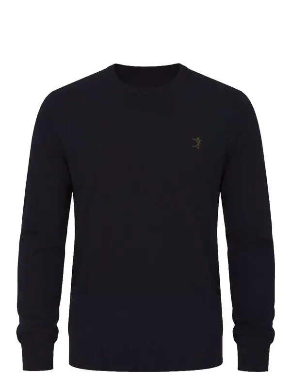 UOMINITALIANI Crewneck Sweater - Blue