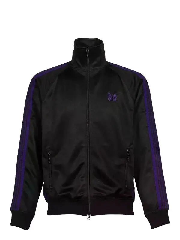 Needles Embroidered Track Jacket - Black