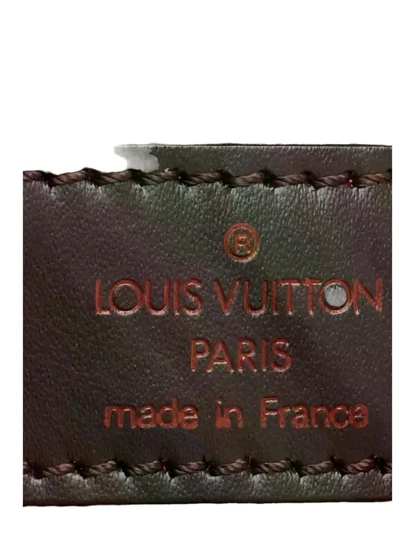 LOUIS VUITTON 2000 Naviglio Damier Ebene Shoulder Bag - Brown