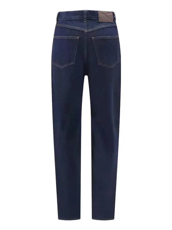 Loewe Anagram-embroidered Slim-fit Jeans - Blue