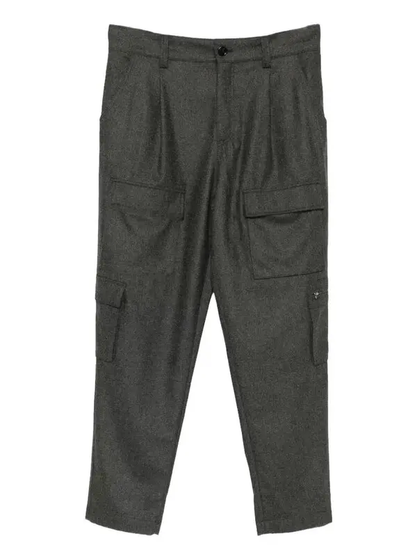 Brunello Cucinelli Pleated Cargo Pants - Grey