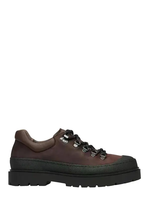 BIRKENSTOCK Prescott Leather Lace-up Shoes - Brown