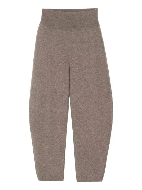 VIKTORIA CHAN Sindy Bold Knitted Trousers - Neutrals