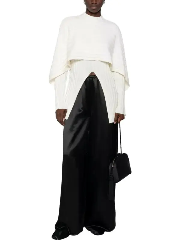 VIKTORIA CHAN Lyra Layered Sweater - Neutrals