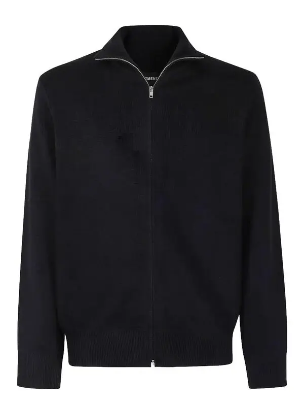 DEPARTMENT 5 Zip-up Knitted Sweater - Blue
