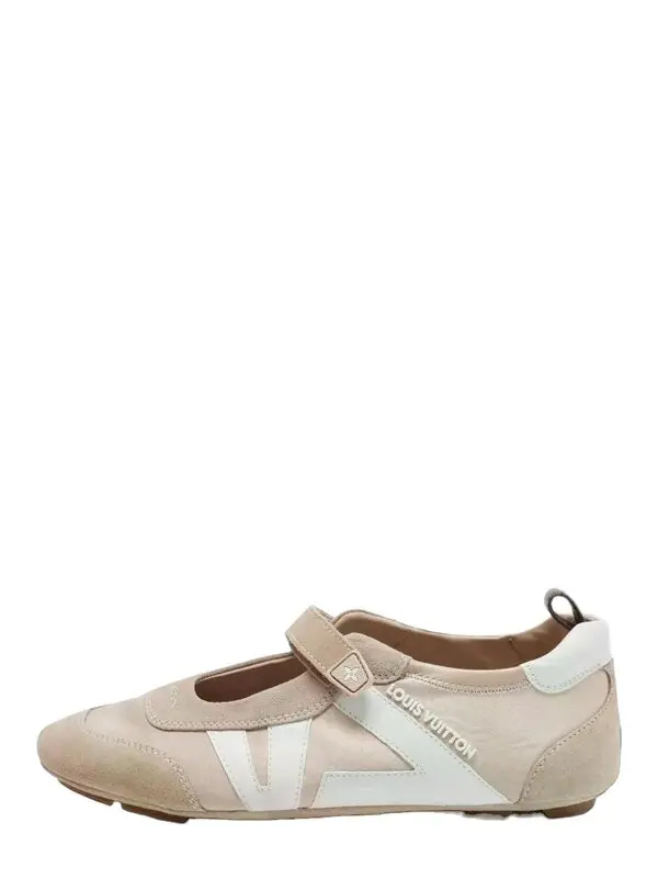 LOUIS VUITTON Sneakerina Touch-strap Sneakers - Neutrals