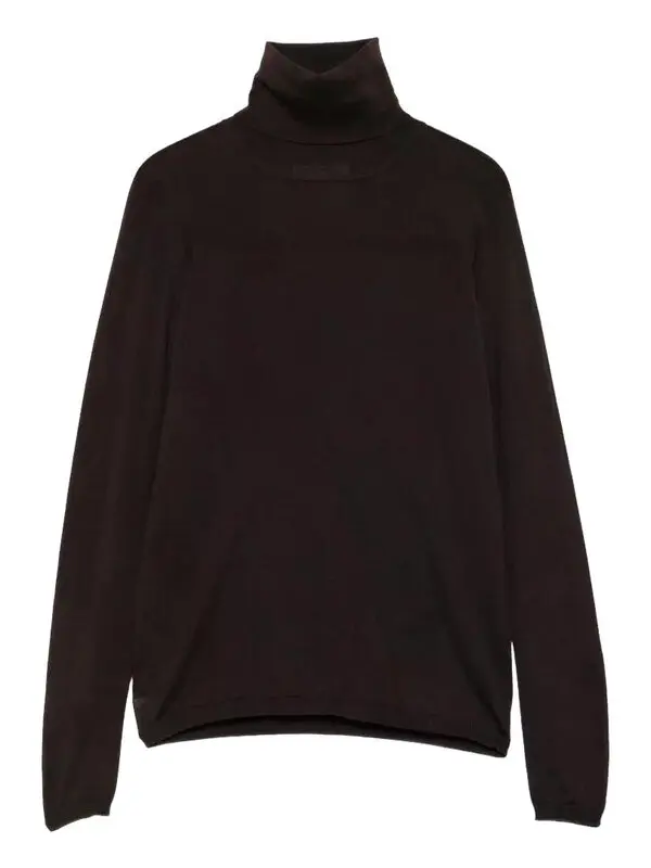 Max Mara Roll-neck Sweater - Brown