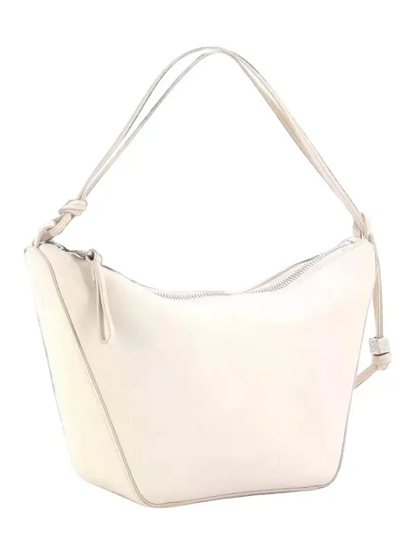 Loewe Hammock Hobo Leather Mini Crossbody Bag - Neutrals