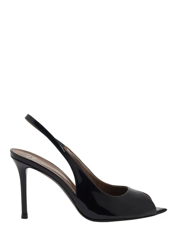 GIUSEPPE ZANOTTI Intriigo Open Toe 90 - Black