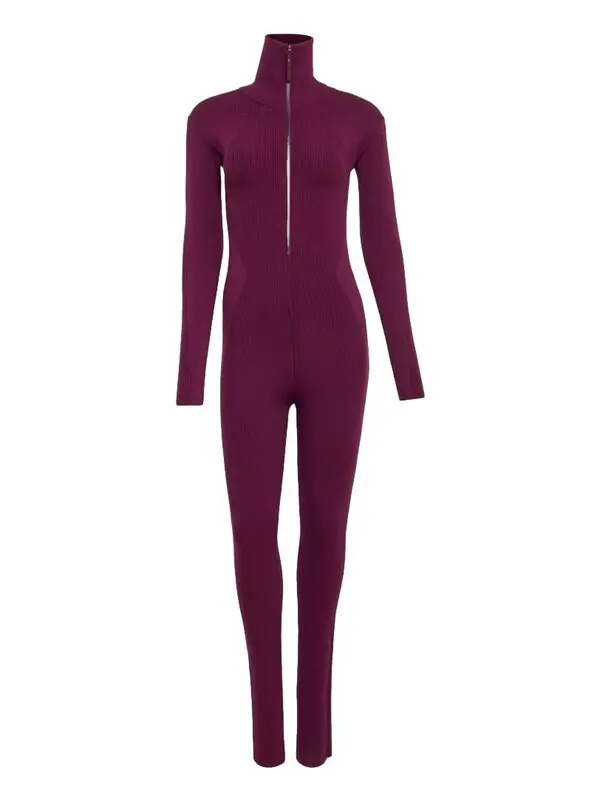 Adidas By Stella Mccartney Knit Winter Onesie - Maroon