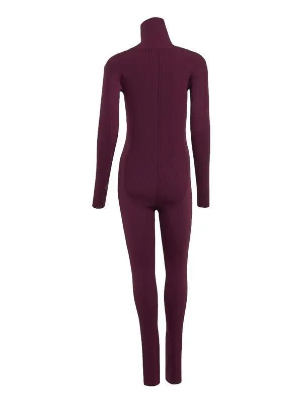 Adidas By Stella Mccartney Knit Winter Onesie - Maroon