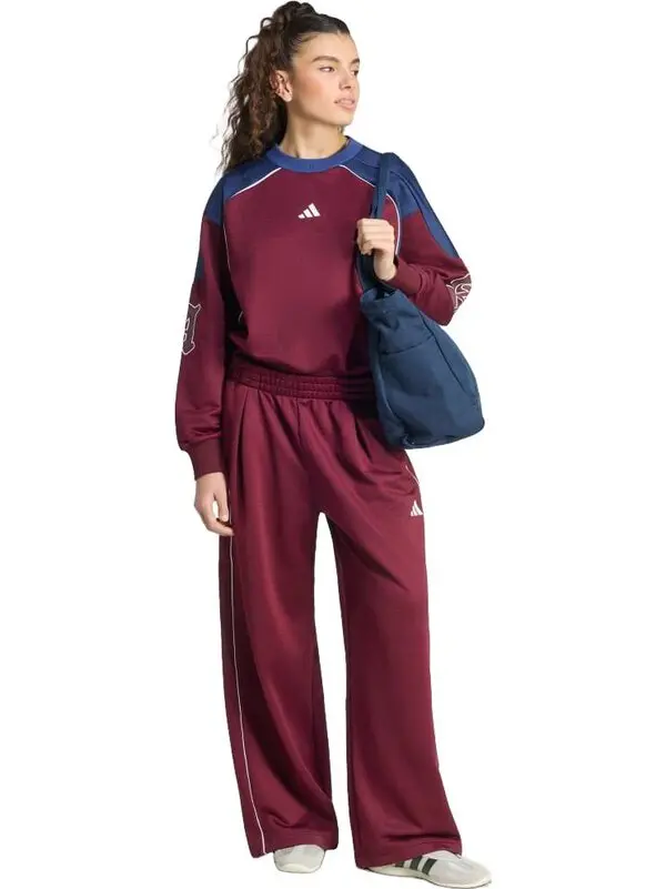 Adidas Stadium Fleece Pants - Maroon